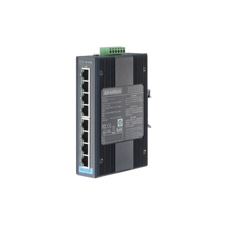 Advantech 8-Port Ind. Unmanaged Gbe Switch EKI-2728-CE | Zoro