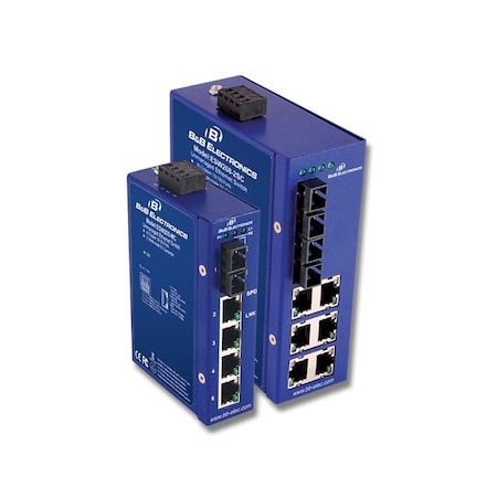 Advantech ETN UNMANAGED SWITCH 4 COPPER, 4 MULTI-MODE SC WT BB-ESW208 ...