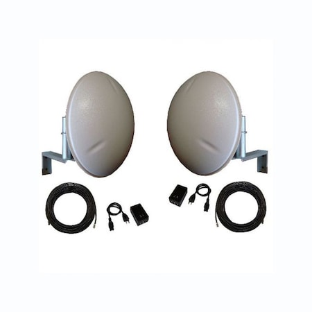 Tycon Systems EZ-Bridge Ultra5, 802.11an, 100Mb, 4miles EZBR-Ultra5 | Zoro