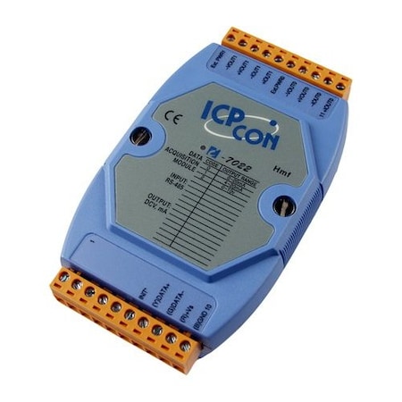 Icp Das 2-channel 12-bit analog output module channel to channel ...