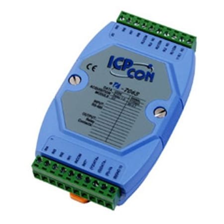 Icp Das 3 Power relay output and 8 Isolated Digital Input module I-7063 ...