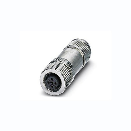 Oring Networking 5-pin M12 FemaleAssembeled Plug, IDC Type - A Coding ...