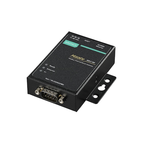 Moxa 1Port Rs-232/422/485 Modbus Tcp To Serial Communication Gateway ...