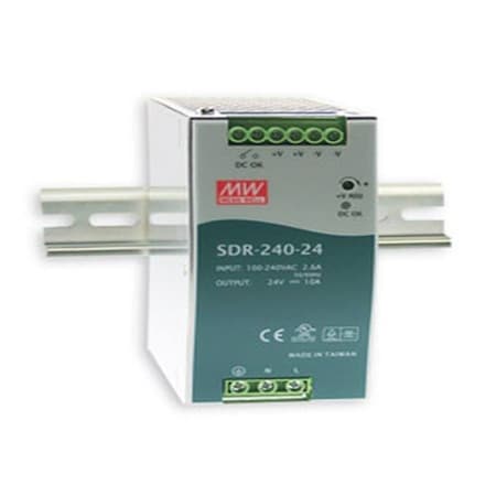 Antaira 240 Watt Series / 48 VDC / 5.0 Amps Industrial Slim High ...