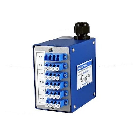 Dinspace Snap Patch Panel W/6 Sm Lc/Lc SNAP-24LC-SM | Zoro