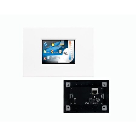 Icp Das 2.8'' High Resolution TFT Color Touch, support PoE Ethernet ...