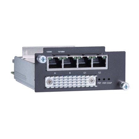 Moxa Gigabit Ethernet Module W/ 2 T(X) And 2 TxPorts, Prp/Hsr Protocol ...