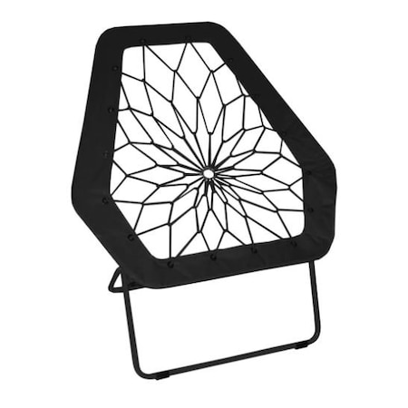 Impact Canopy Hex Bungee Chair, Black 460070002 | Zoro