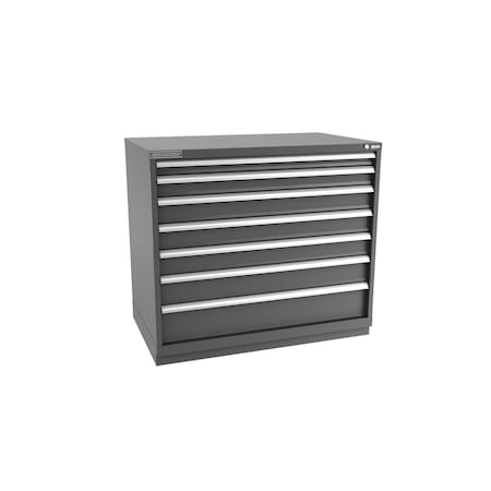 Champion Tool Storage Modular Tool Cabinet, 7 Drawer, Dark Gray, Steel ...