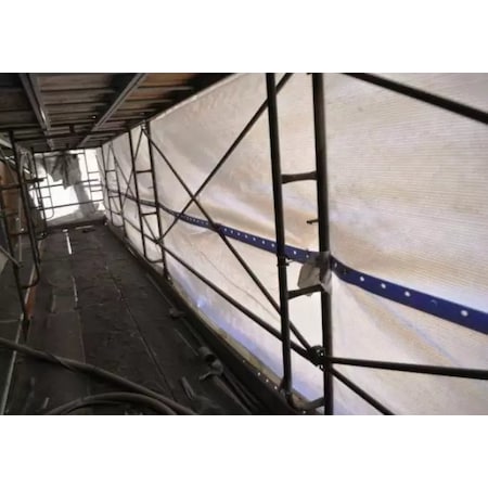 Tarps Now 13' X 100' FR Scaffold Sheeting SS12FR-13100 | Zoro