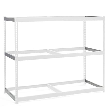 Global Industrial Double Rivet Beam, 18inL, Gray 254CP78 | Zoro