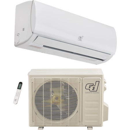 Cd Ductless Air Conditioner Inverter Split System w/ Heat, Wifi Enabled ...