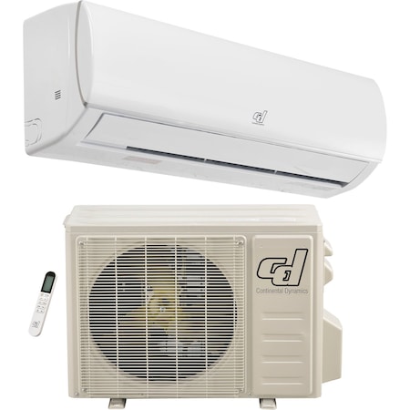 Cd Ductless Air Conditioner Inverter Split System w/ Heat, Wifi Enabled ...