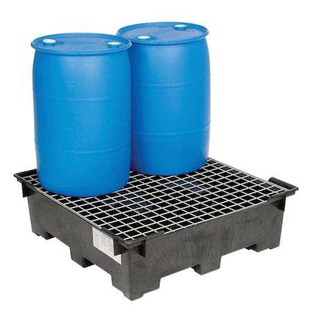 Global Industrial Spill Containment Sump with Wire Deck 298441 | Zoro