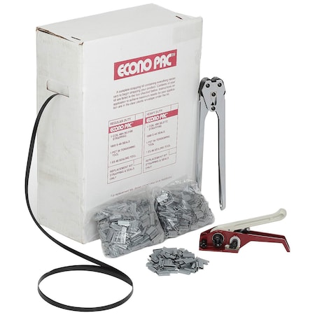 Pac Strapping Polypropylene Strapping Kit 1/2 x 7,200' Coil With ...