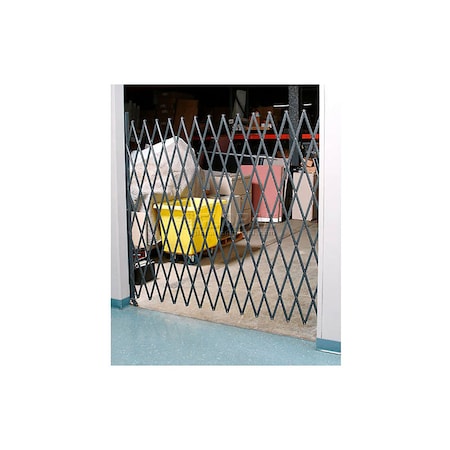 Global Industrial 5-1/2'W Single Folding Security Gate, 5'H 968130 | Zoro