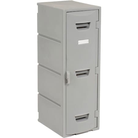 Remco Plastics Box Locker for Double Tier, Plastic, Flat Top, 12X15X36 ...