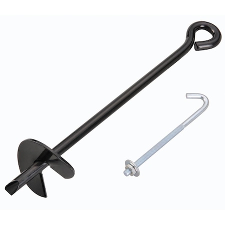 Global Industrial Earth Anchor Kit, 4 Anchors Per Kit 652775 | Zoro