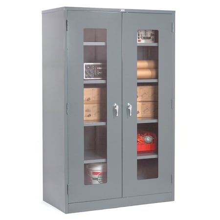Global Industrial Industrial Storage Cabinet, 78 in H, 36 in W, Gray ...