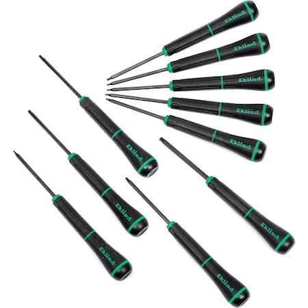Eklind T3-T20 10Pc. Torx Precision Screwdriver Set 92200 | Zoro