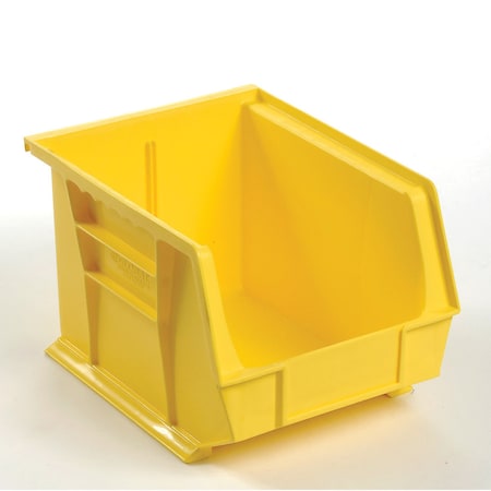 Global Industrial Storage Bin, Plastic, 7 in H, Yellow 269683YL | Zoro