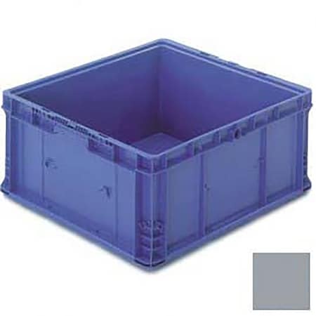 Orbis Solid Straight Wall Storage Container, 24 in L x 22-1/2 in W x 14 ...