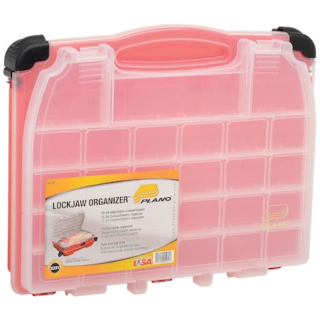 Plano Plano Double Cover LockJaw Organizer, 14-1/2x11-3/4x3-3/8, Red ...