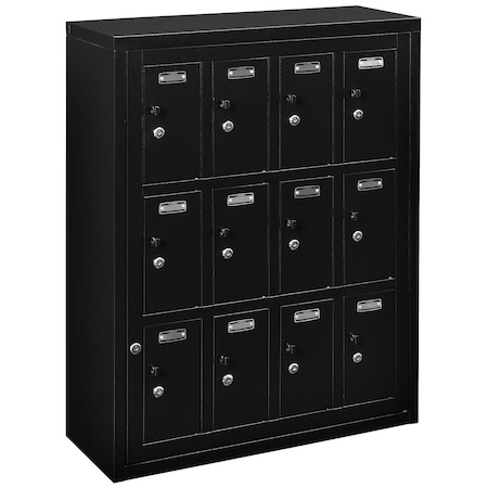 Global Industrial 12 Doors Tablet & Cell Phone Locker, Keyed Lock ...