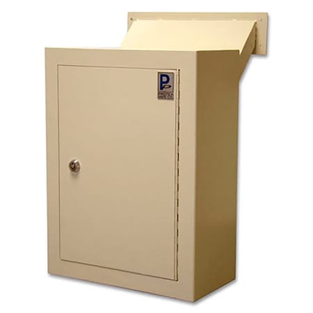 Protex Safe Protex Wall Drop Box with Adjustable Chute & Keyed Lock, 12 ...