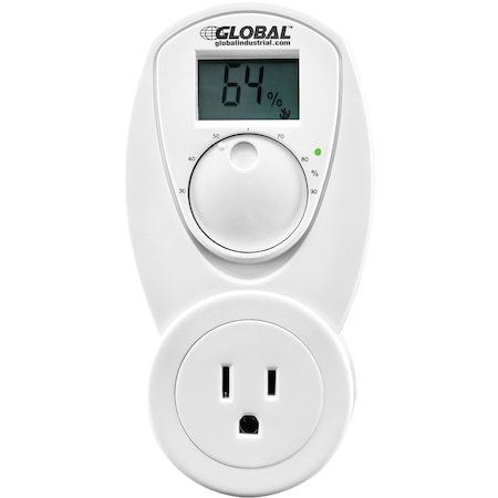 Global Industrial Plug In Dehumidifier Control 120V, 15A, Analog 30-90% ...