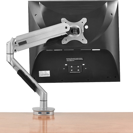 Global Industrial Articulating Single Monitor Desk Mount 670192 | Zoro