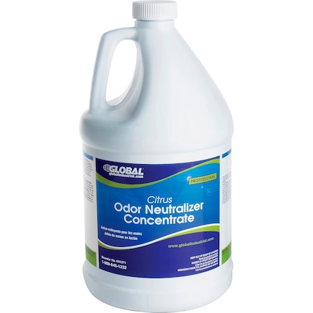 Global Industrial Odor Neutralizer Concentrate, Citrus, 1 Gallon ...