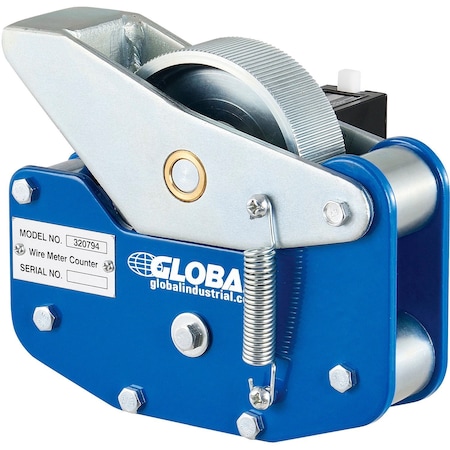 Global Industrial Heavy Duty Wire Meter Counter, 1/16, 1 Capacity ...