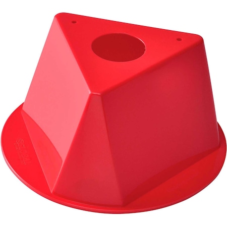 Global Industrial Inventory Control Cone, 10L x 10W x 5H, Red 412431 | Zoro