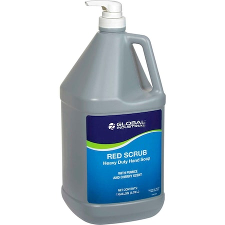 Global Industrial Red Scrub Heavy Duty Hand Cleaner, Cherry Scent ...