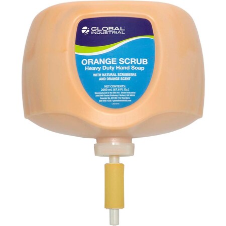 Global Industrial Orange Scrub Heavy Duty Hand Cleaner, Orange Scent ...