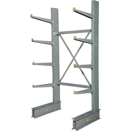 Global Industrial Single Sided Heavy Duty Cantilever Rack Starter, 2in ...