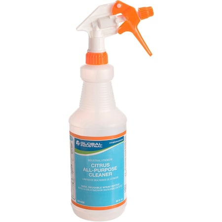 Global Industrial Trigger Spray Bottles For All-Purpose Cleaner, 32 oz ...