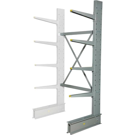 Global Industrial Single Sided Heavy Duty Cantilever Add-On Rack ...