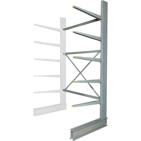 Global Industrial Single Sided Heavy Duty Cantilever Add-On Rack ...