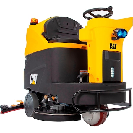 Cat C40R Auto Ride-On Floor Scrubber, 40 Cleaning Path T150/100 R-CAT ...