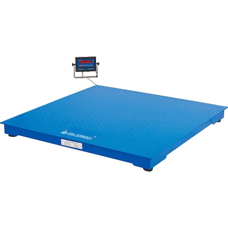 Global Industrial NTEP Pallet Scale With LED Indicator, 4ftx4ft, 5,000 ...