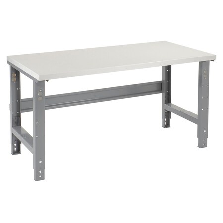 Global Industrial Adjustable Height Workbench, 72 x 30in, Laminate ...