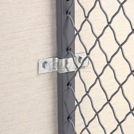 Global Industrial Wall Clamp Kit Contains 3 Wall Clips 603350 | Zoro