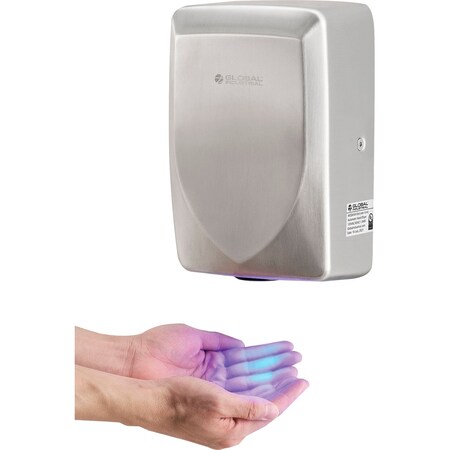 Global Industrial High Velocity Automatic Hand Dryer, ADA Compliant ...