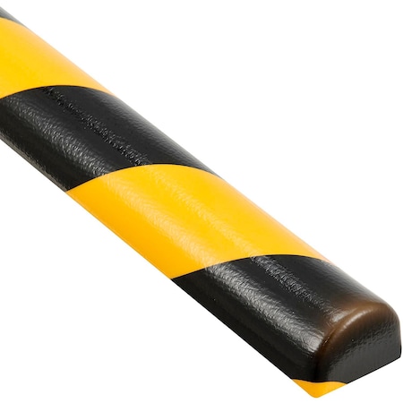Global Industrial Surface Bumper Guard, Type C, 39-3/8L, Yellow & Black ...