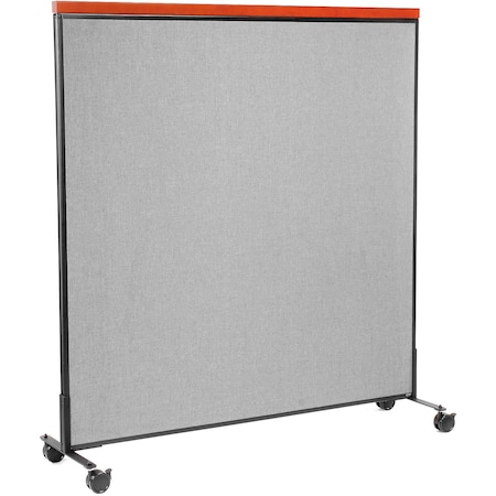 Interion By Global Industrial Interion Mobile Deluxe Office Partition ...