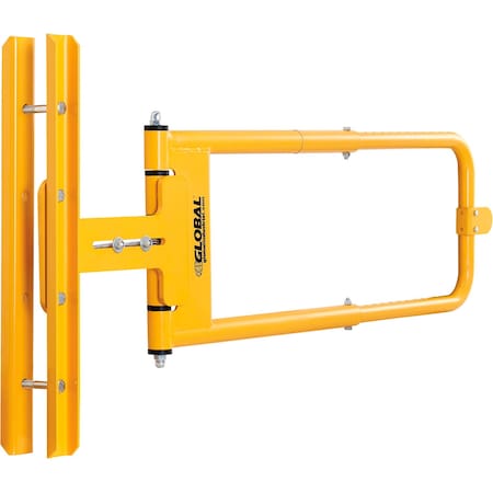 Global Industrial Adjustable Safety Swing Gate, 24in-40inW Opening ...