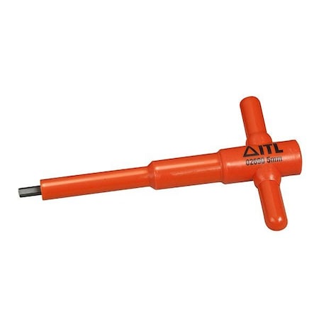 Itl 1000v Insulated 1/4 T Handle Hex Driver 02740 | Zoro