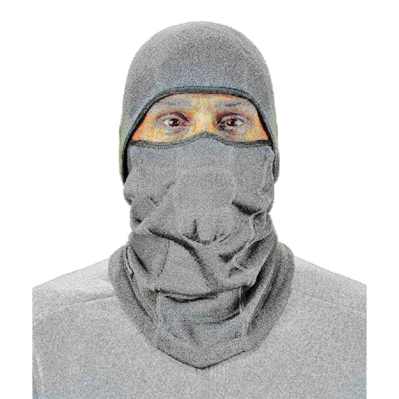 Ergodyne 6823 Gray Wind-proof Hinged Balaclava Face Mask 16835 | Zoro